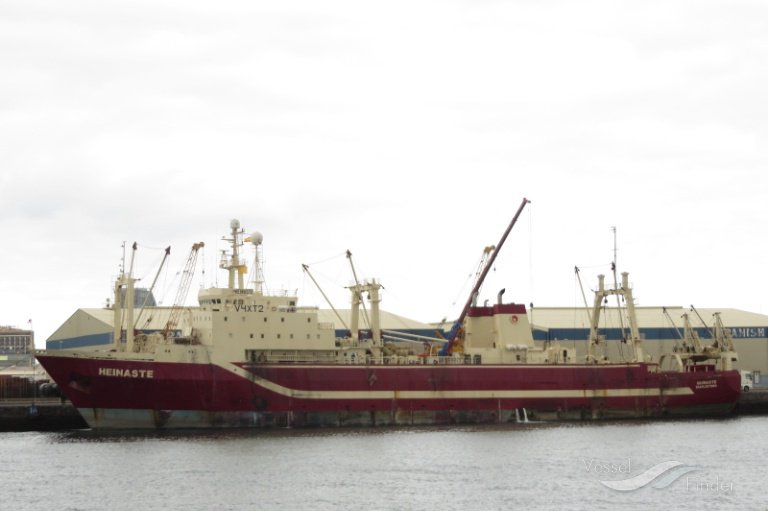 Rökstuddur grunur um að flytja ætti Heinaste frá Namibíu